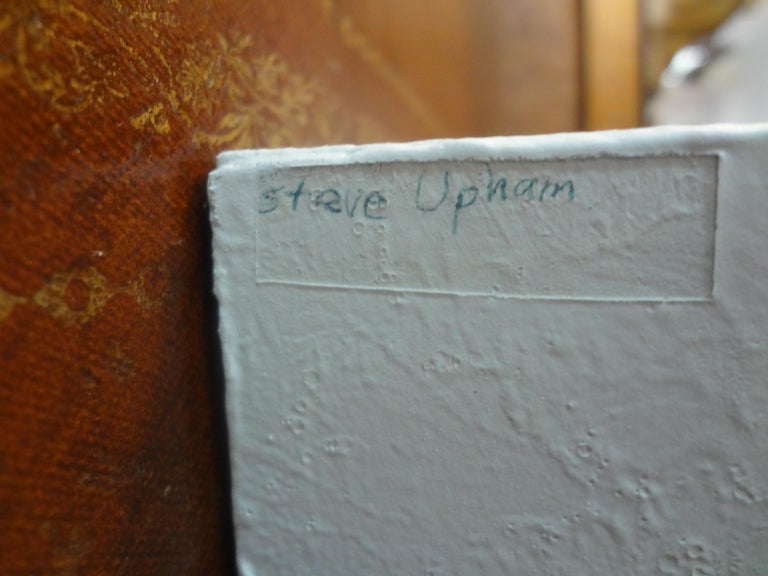 Mid-Century Modern Abstract Cube Sculpture Signed Steve Upham For Sale ...