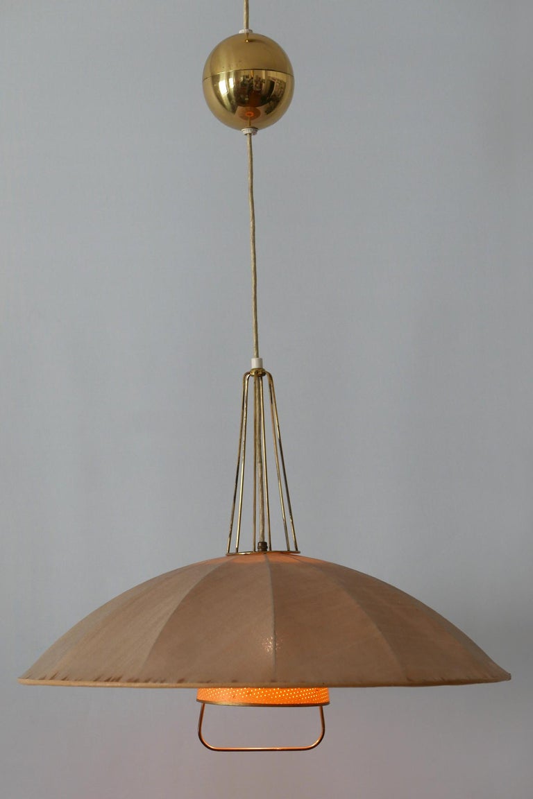 Mid-Century Modern Adjustable Counterweight Pendant Lamp or Hanging ...