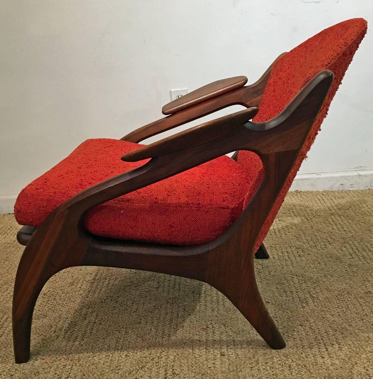 Mid-Century Modern Adrian Pearsall Craft Associates Lounge Chair 2249-C ...