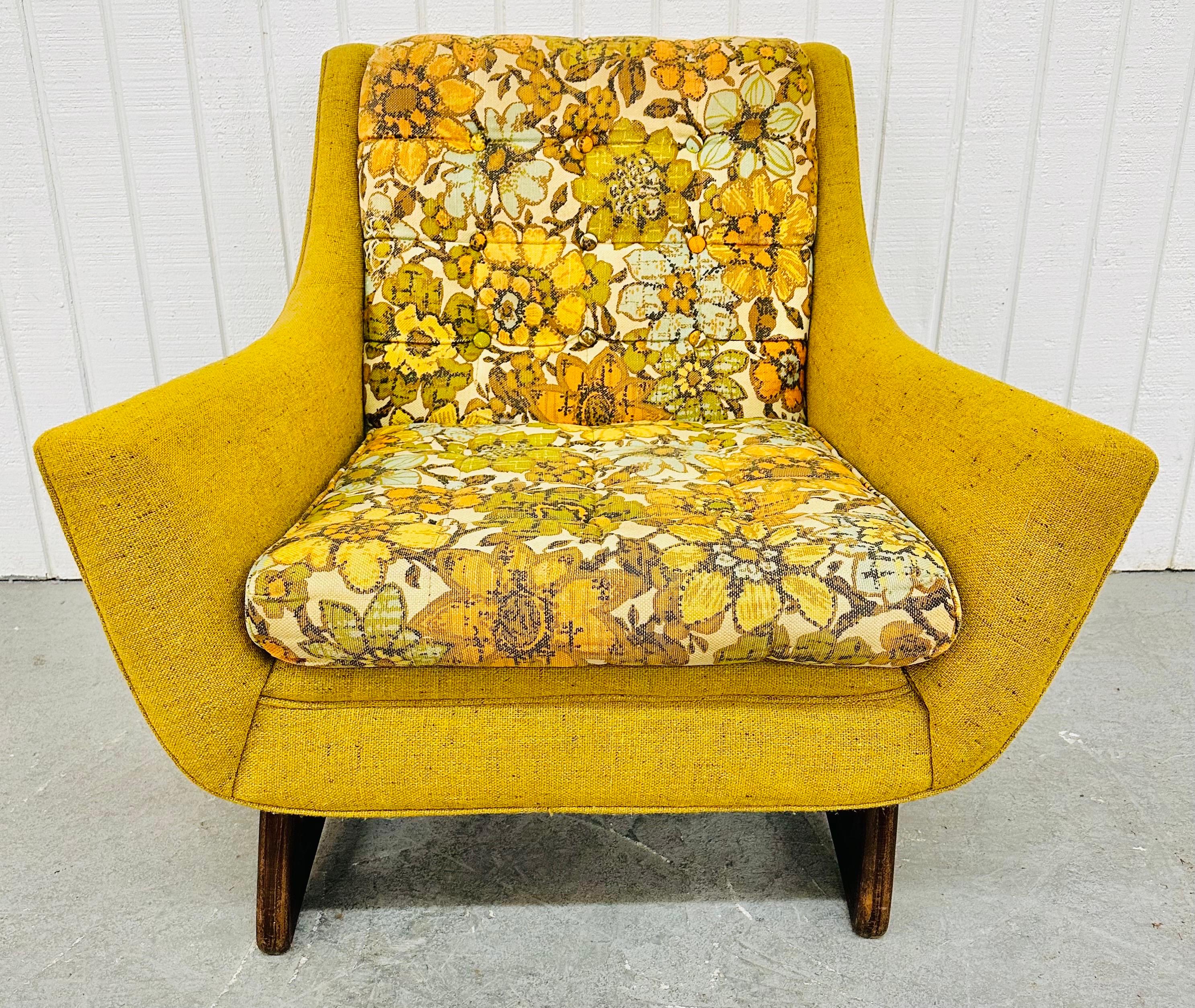 Mid-Century Modern Adrian Pearsall Style Lounge Chair For Sale at 1stDibs