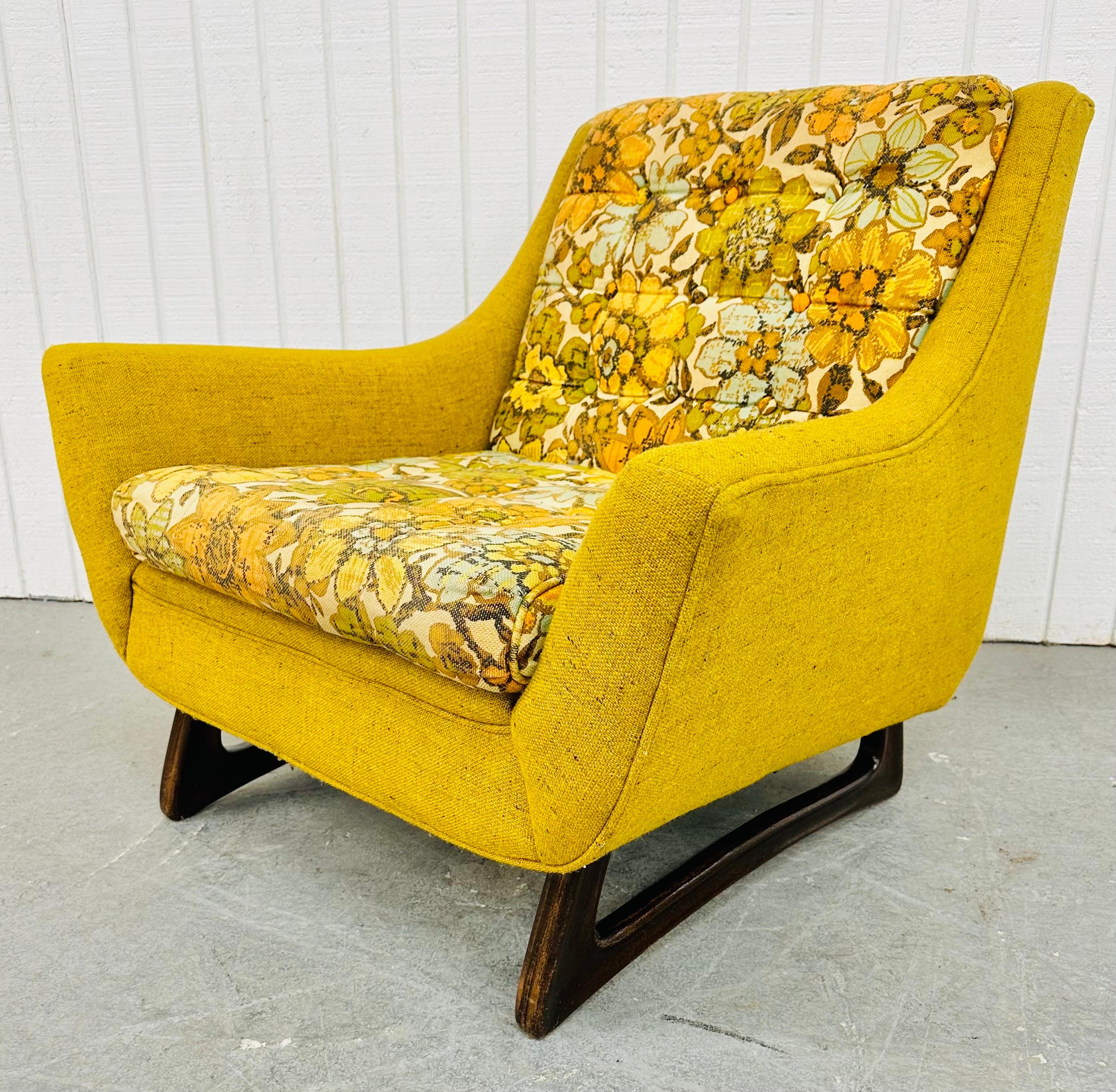 Mid-Century Modern Adrian Pearsall Style Lounge Chair For Sale at 1stDibs