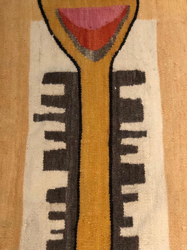 Mid-Century Modern African Tapestry For Sale at 1stDibs