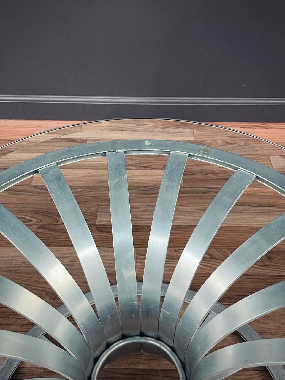 Mid-Century Modern Aluminum Side Table by Russell Woodard For Sale at ...