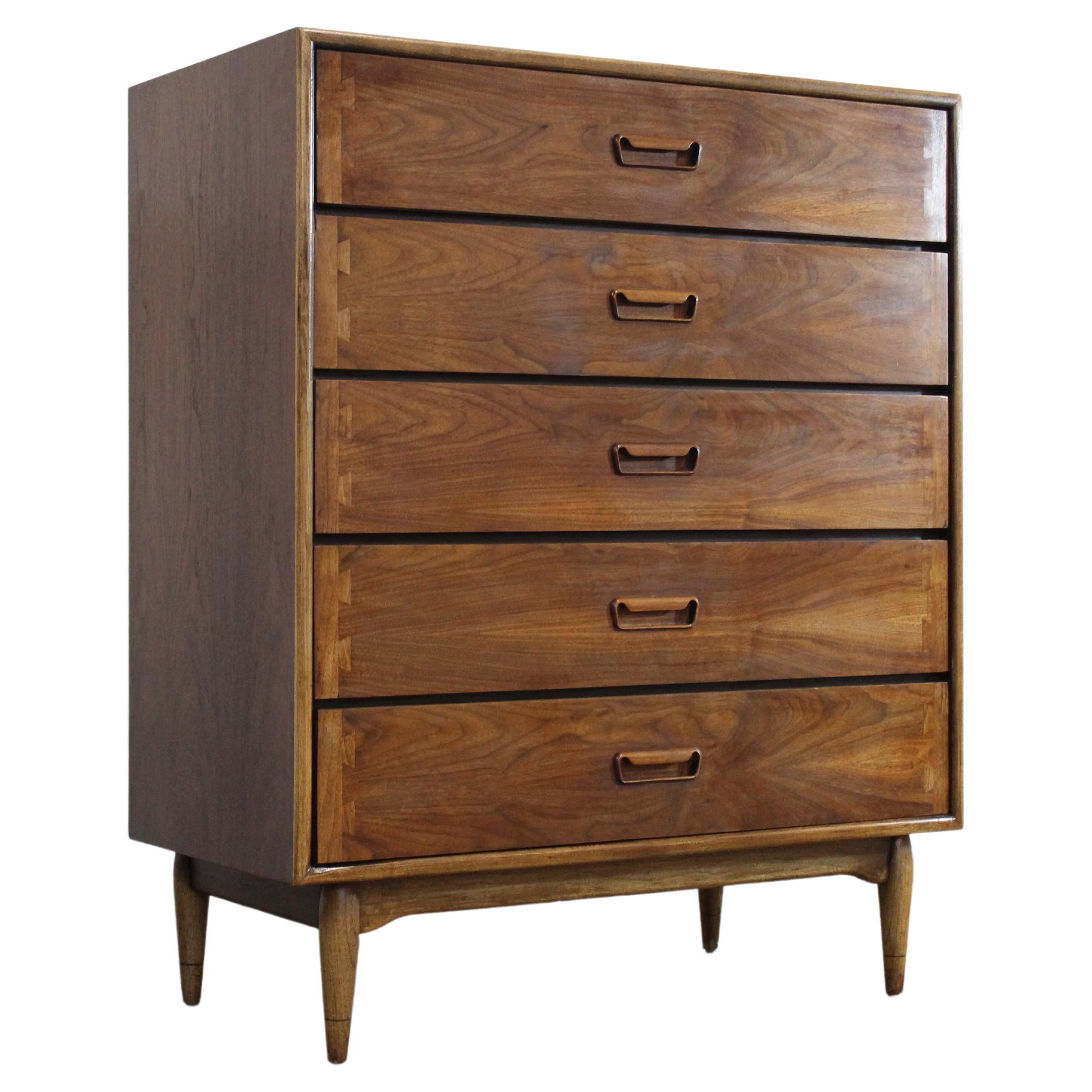 Lane "Acclaim"Mid Century Dresser by Andre Bus at 1stDibs