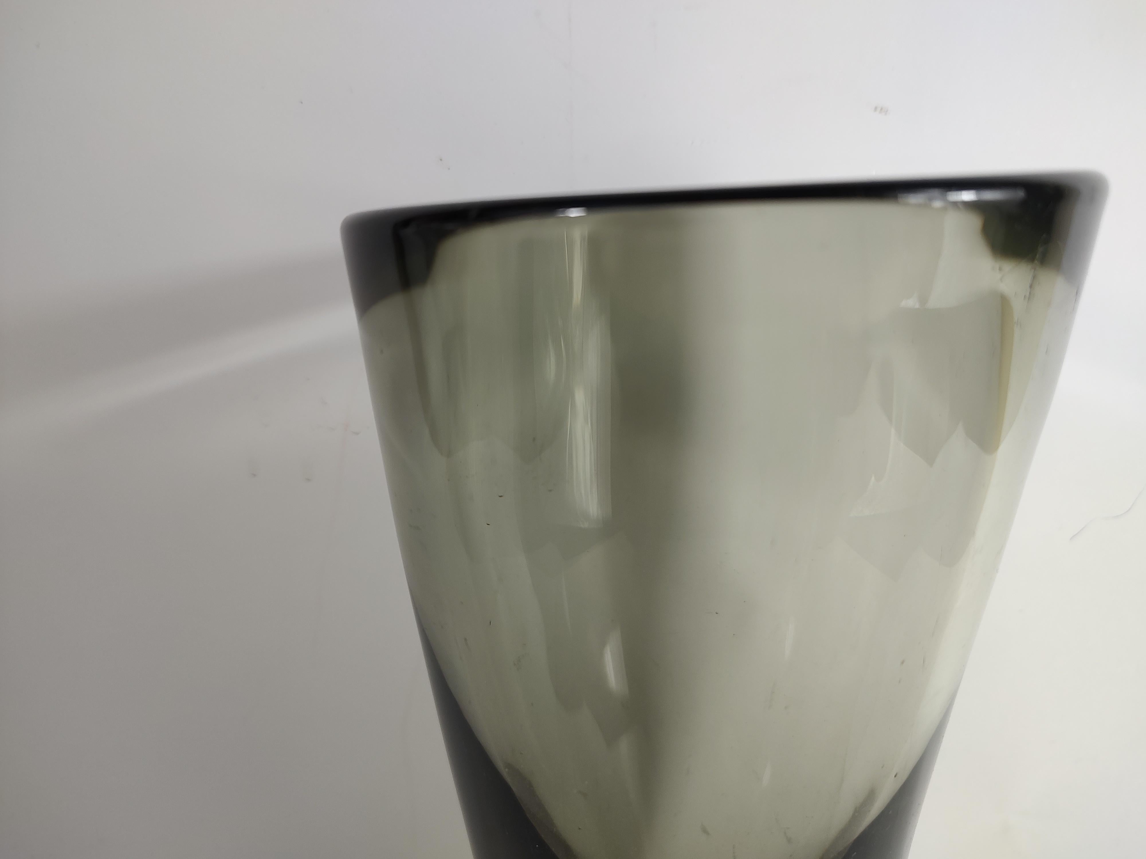 Mid-Century Modern Art Glass Vase by Per Lutken for Holmegaard, C1960 ...