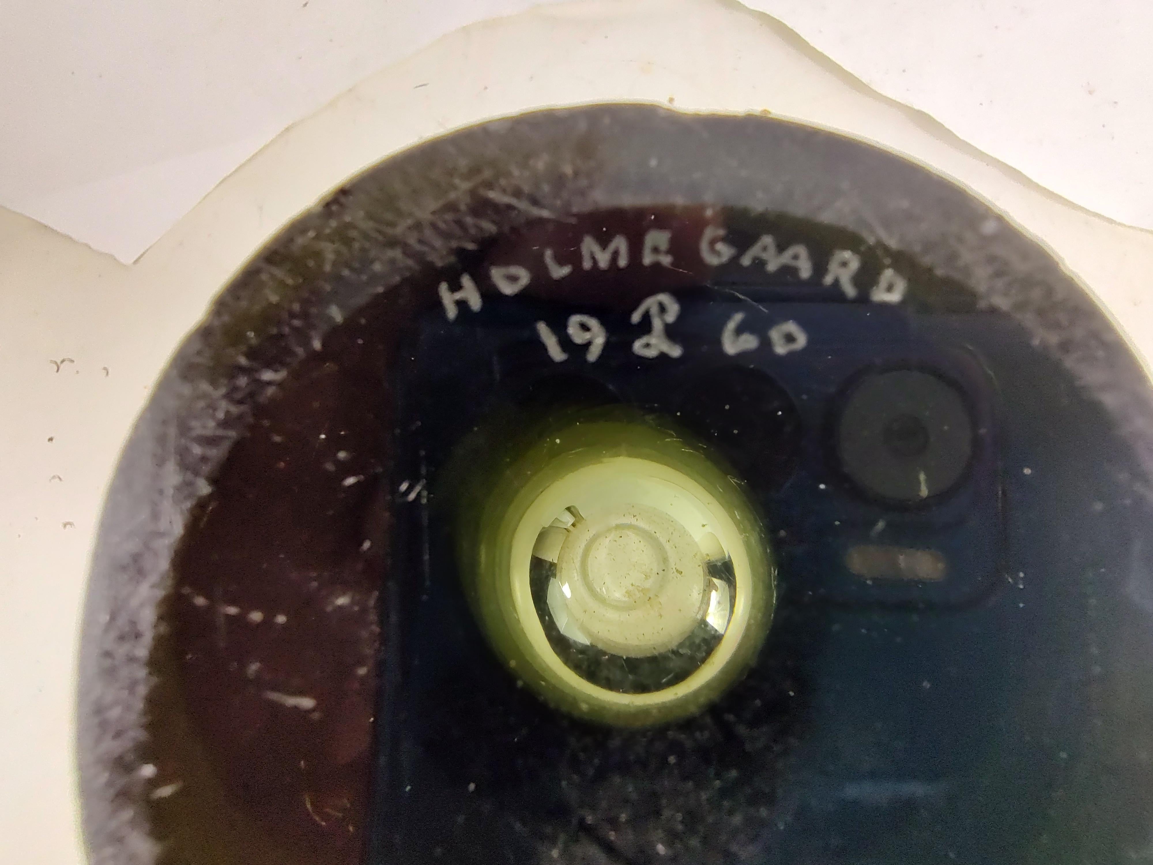 Mid-Century Modern Art Glass Vase by Per Lutken for Holmegaard, C1960 ...