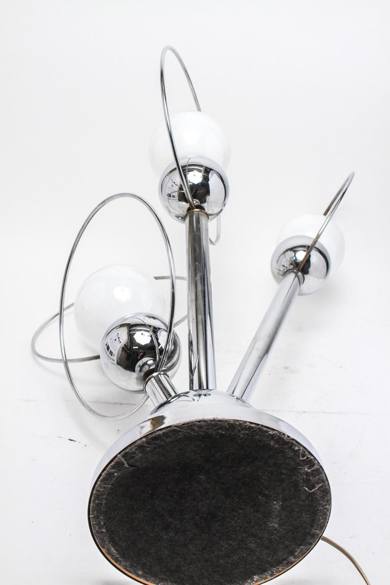 Mid-Century Modern Atomic Era Sputnik Table Lamp at 1stDibs