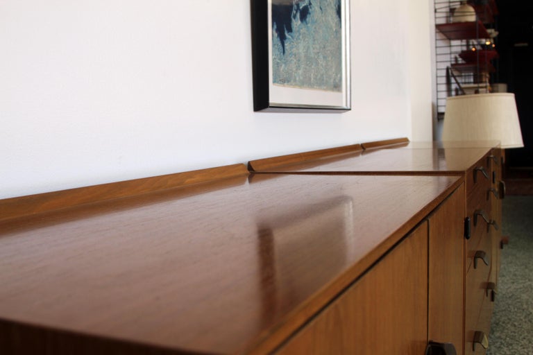 Mid-Century Modern Baker Furniture Credenza Finn Juhl Design Teak at ...
