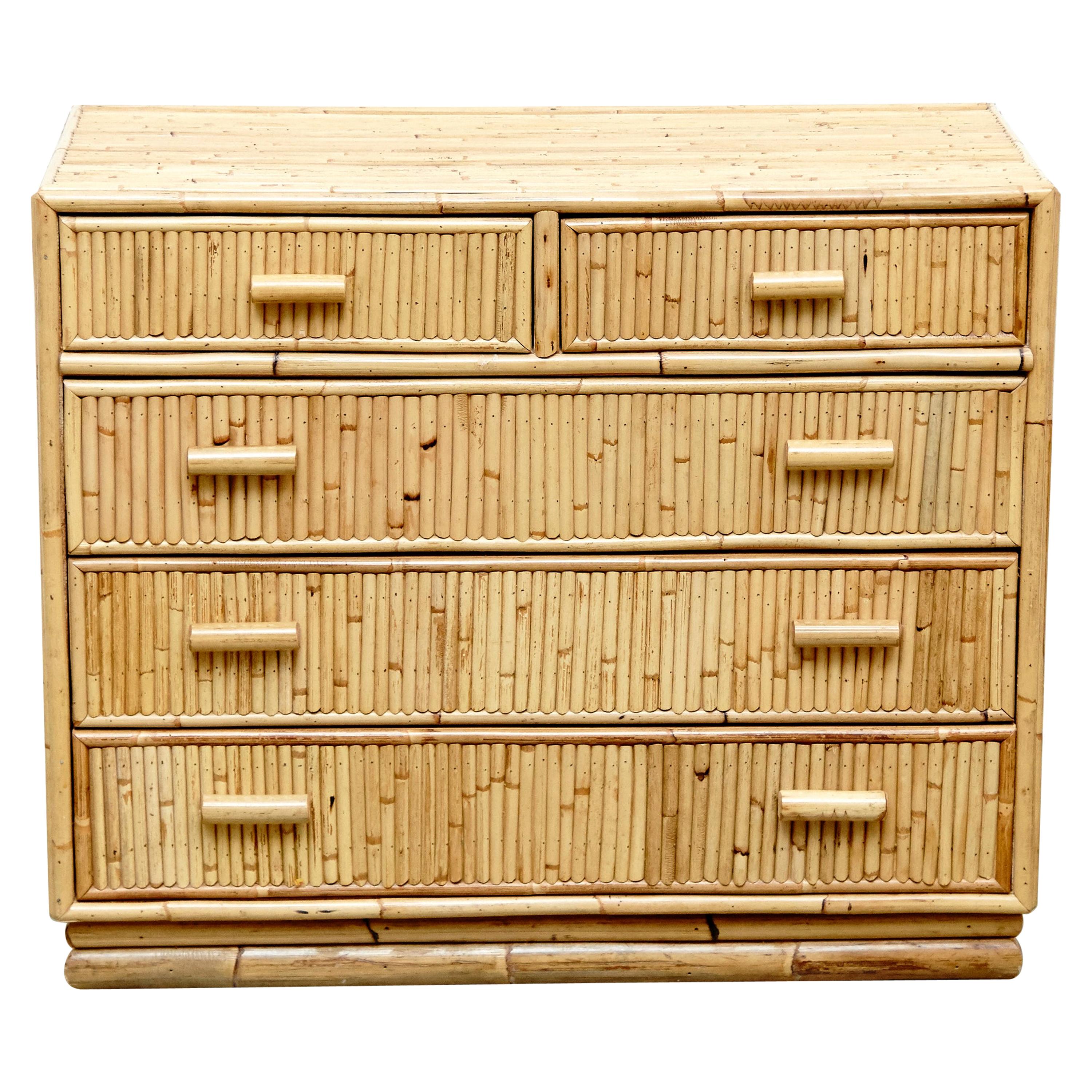 Mid-Century Modern Bamboo Sideboard, circa 1960 For Sale at 1stDibs