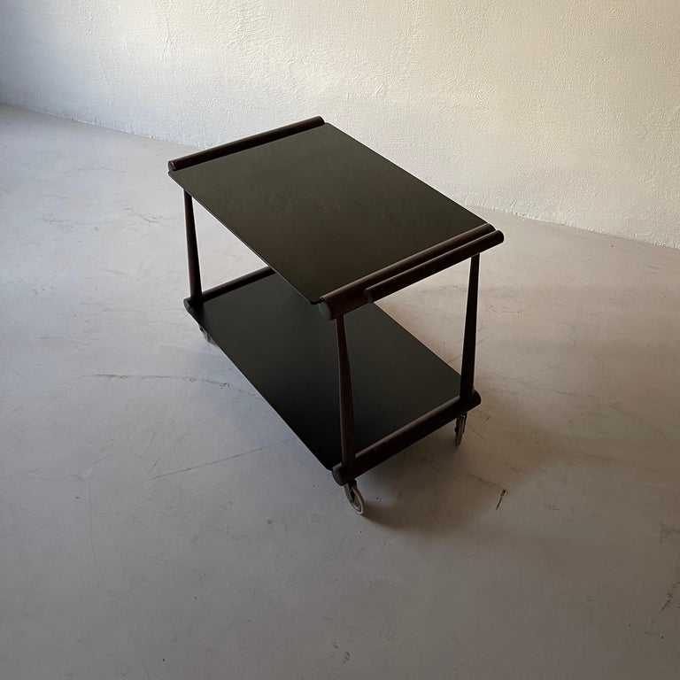 Mid-Century Modern Bar Cart by Max Kment, Austria 1950s For Sale at 1stDibs
