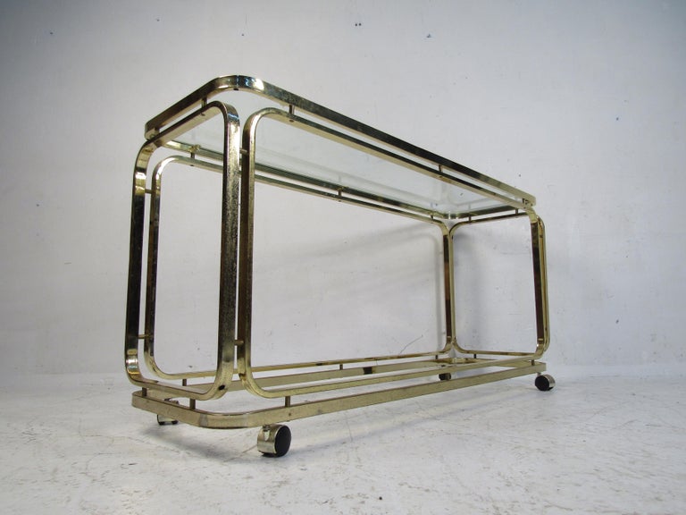 Mid-Century Modern Bar Cart For Sale at 1stDibs