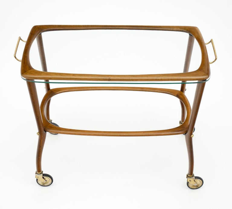 Mid-Century Modern Bar Cart at 1stDibs