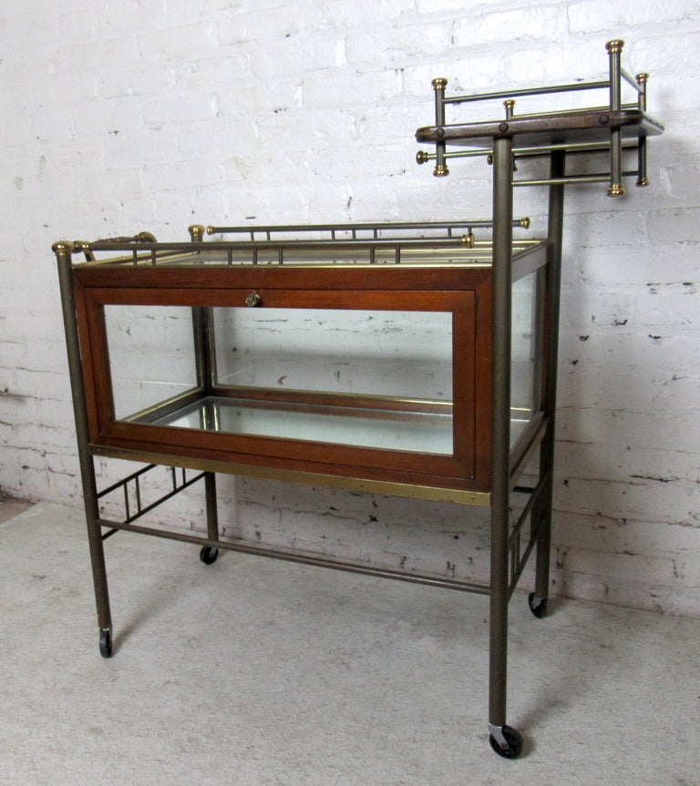 Mid-Century Modern Bar Cart at 1stDibs