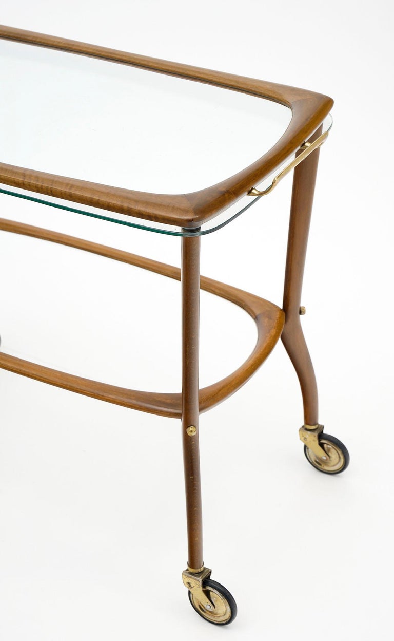 Mid-Century Modern Bar Cart at 1stDibs