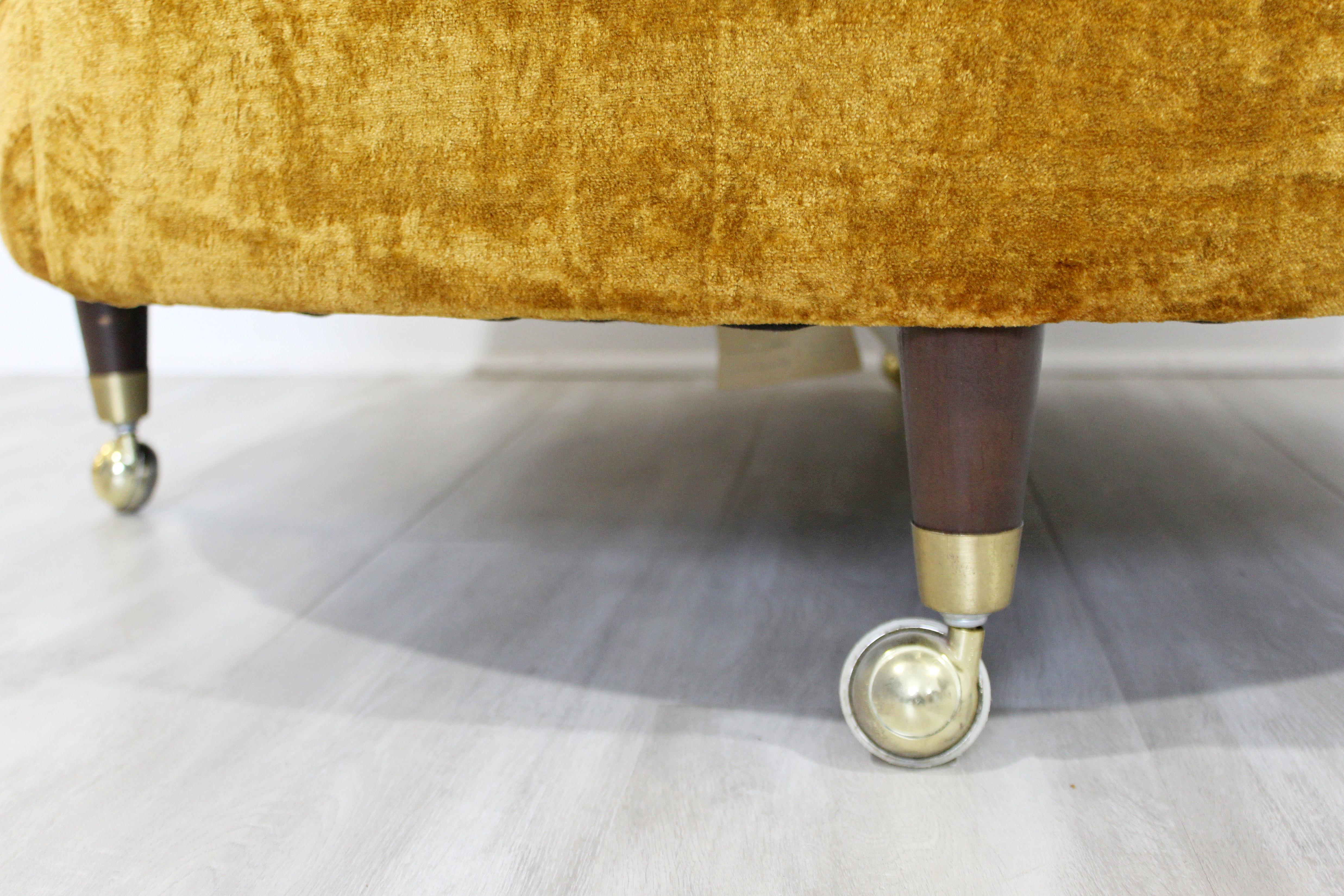 Mid-Century Modern Baughman Castro Convertibles Large Round Lounge ...