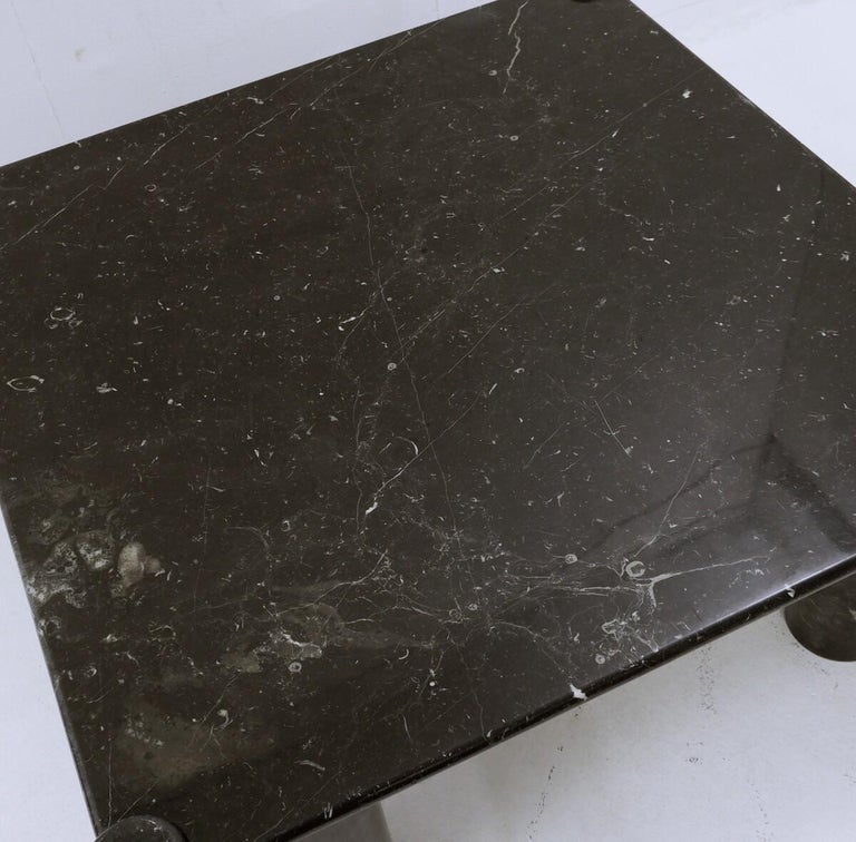 Mid-Century Modern Black Marble Square Coffee Table, 1970s For Sale at ...