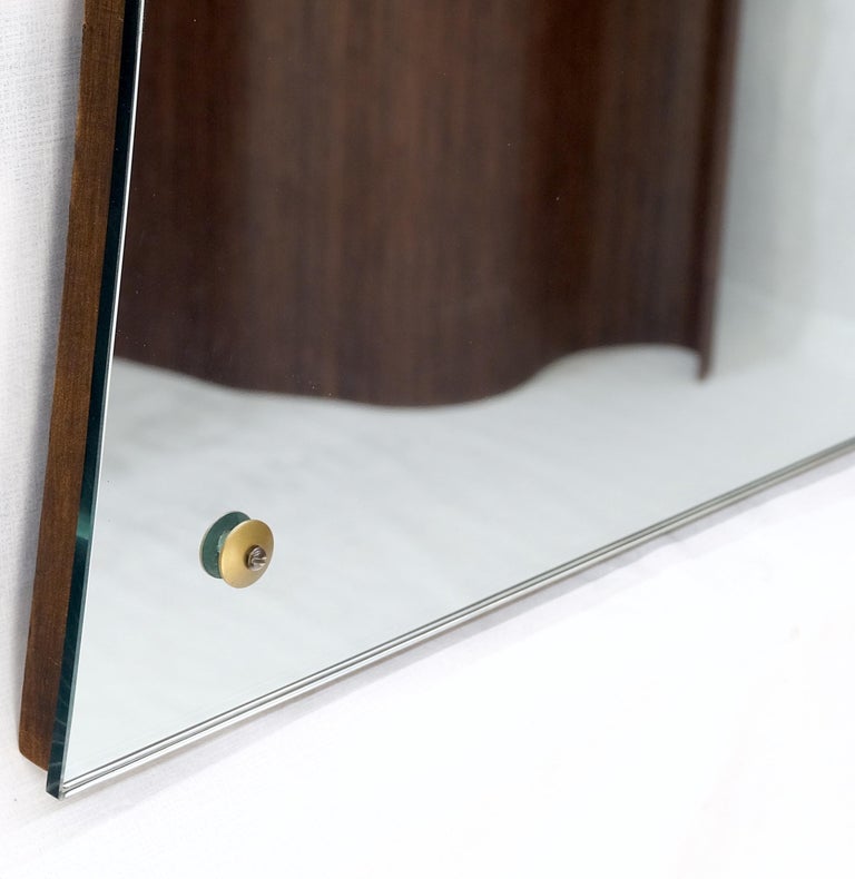 Mid-Century Modern Bow Tie Wall Mirror For Sale at 1stDibs