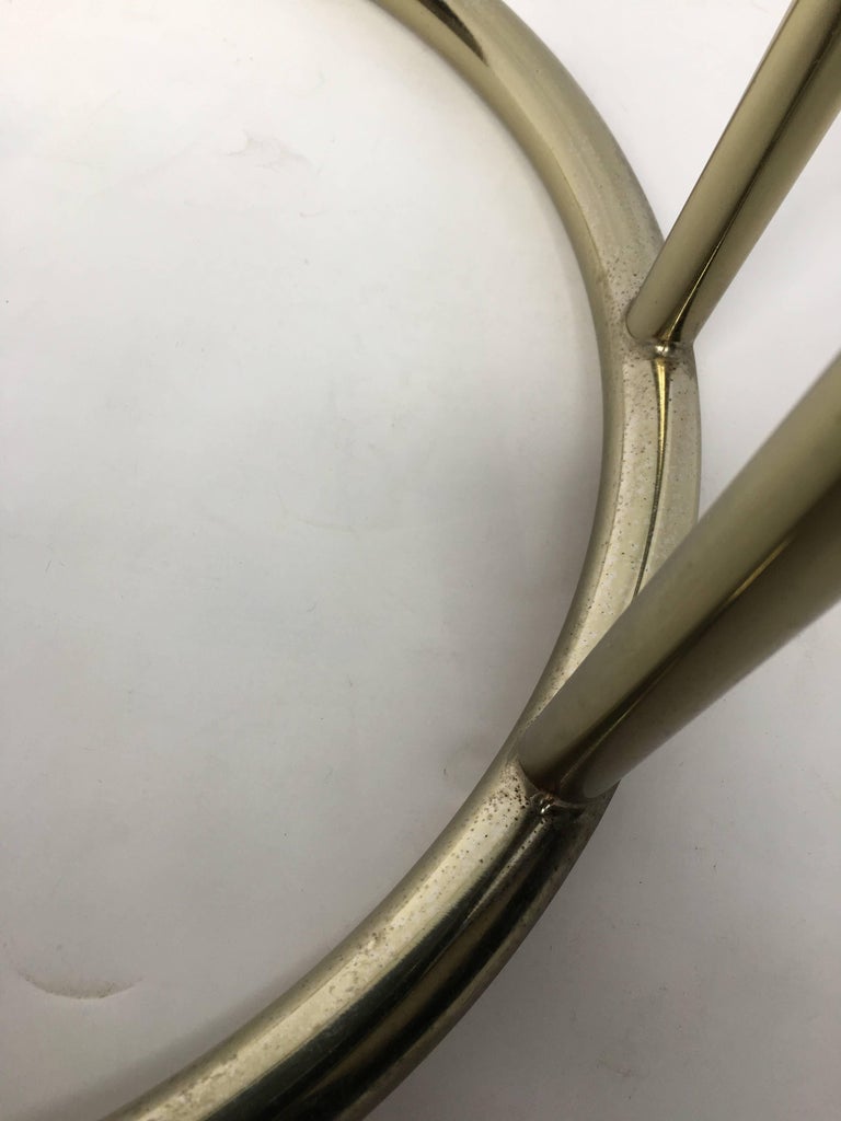 Mid Century Modern Brass Nesting Drink Side Tables For Sale At 1stdibs Nesting Drink Tables