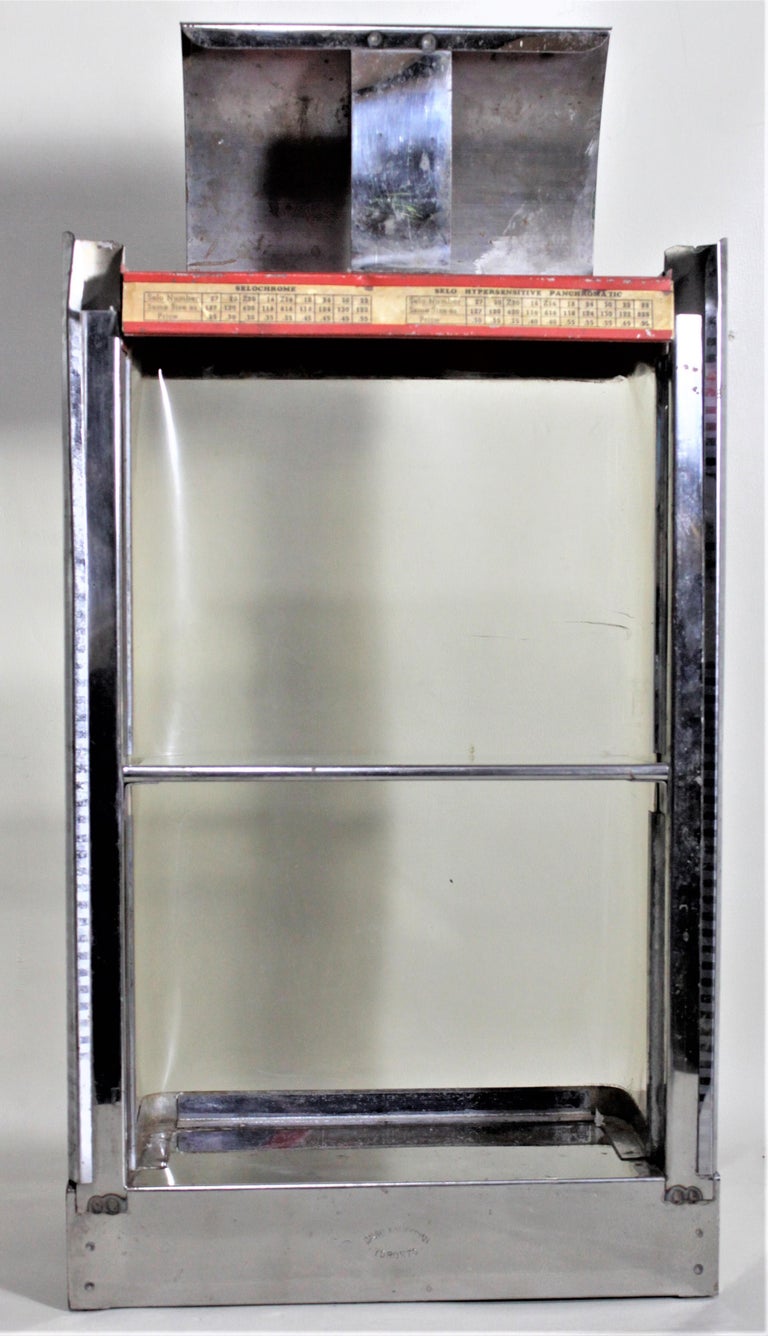 Mid-Century Modern British Ilford Selo Photography Film Store Display ...