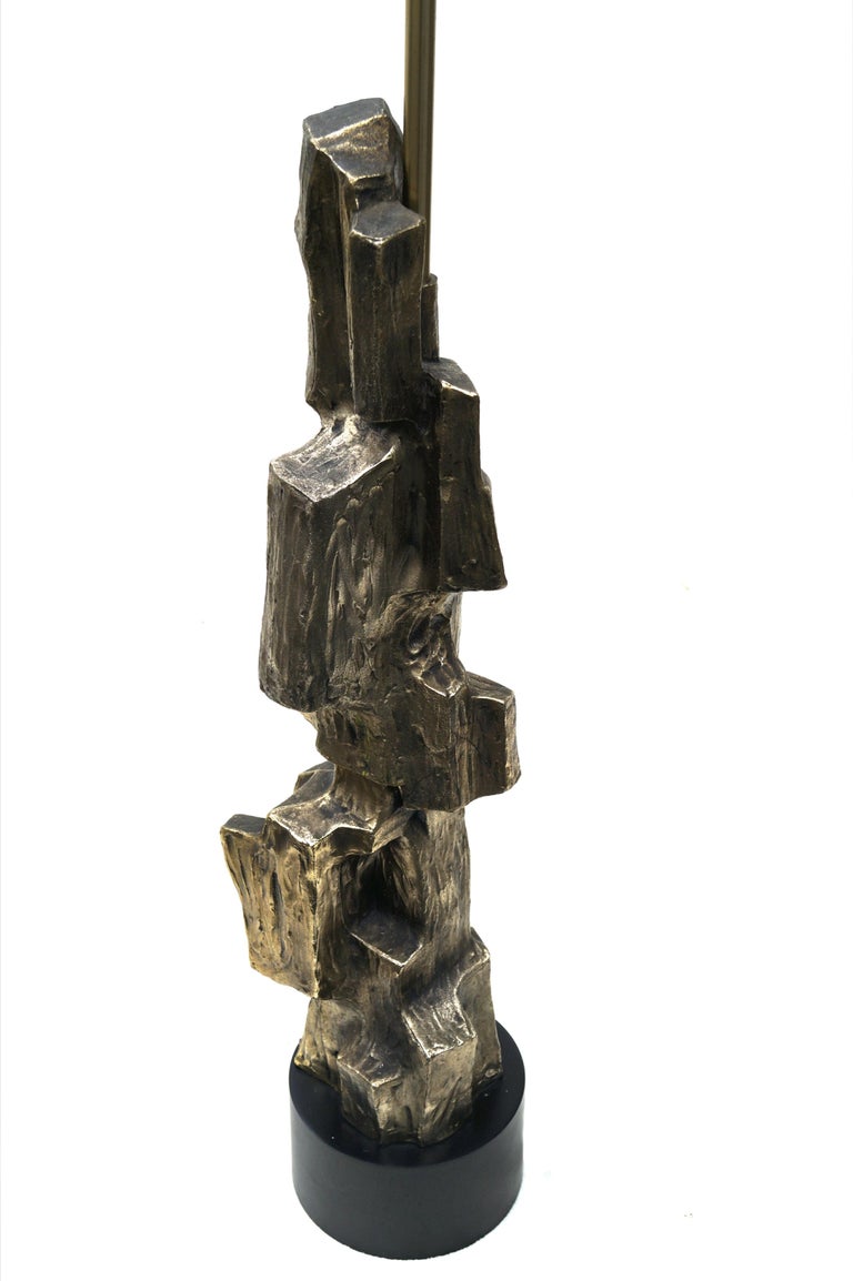 Mid-Century Modern Brutalist Richard Barr Laurel Table Lamp Co ...