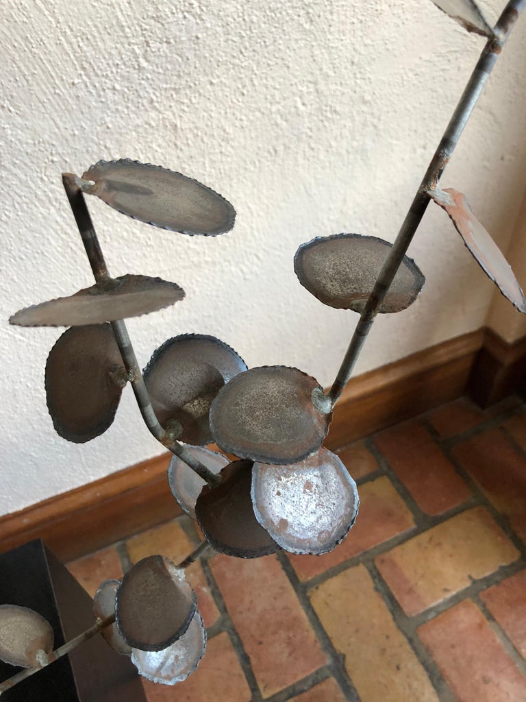 Mid-Century Modern Brutalist Tree Sculpture at 1stDibs