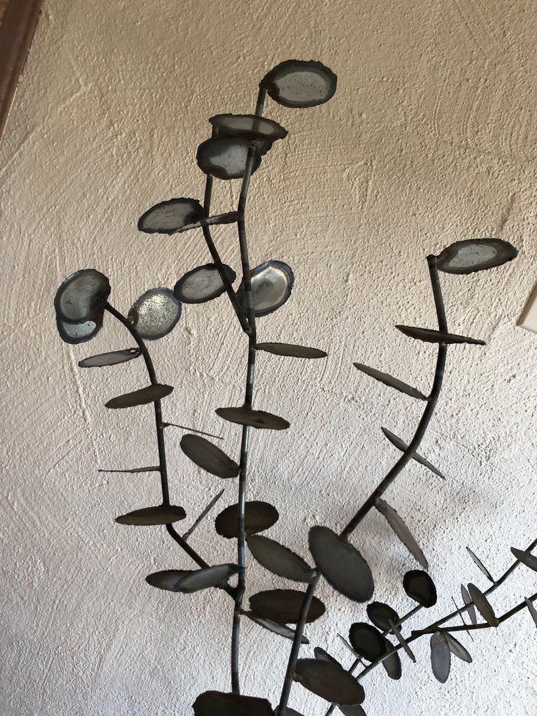 Mid-Century Modern Brutalist Tree Sculpture at 1stDibs