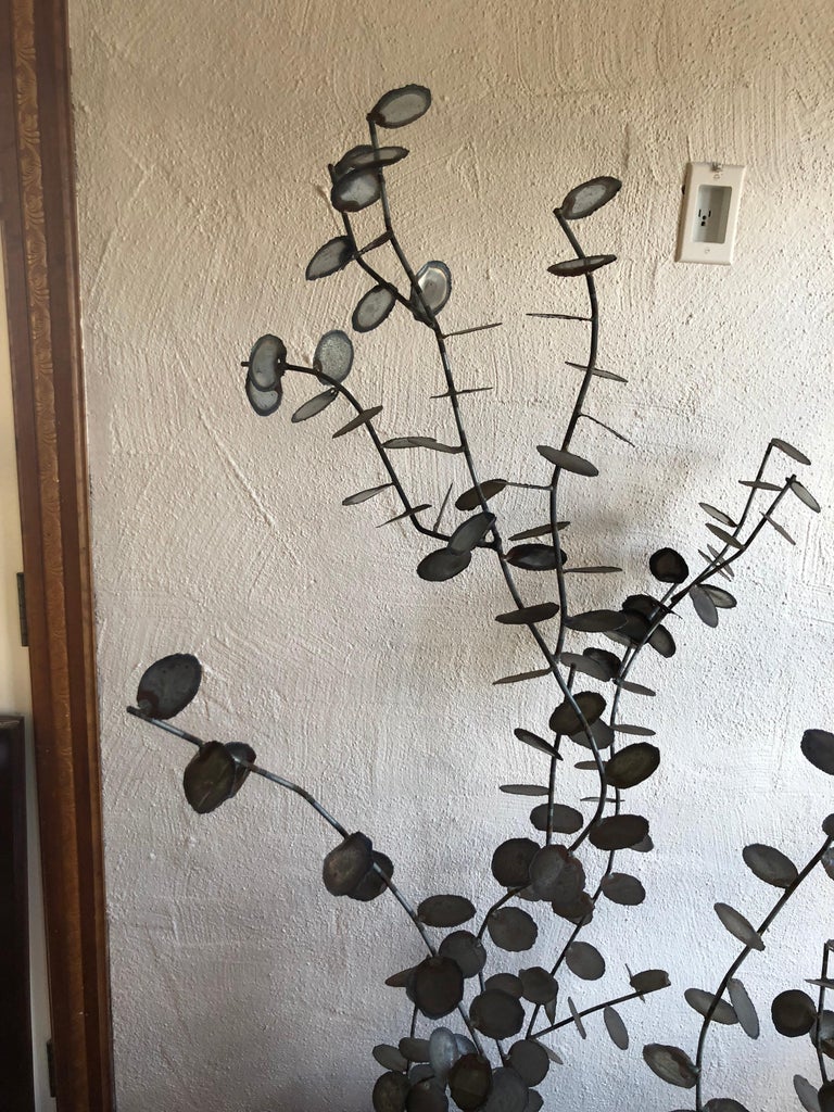 Mid-Century Modern Brutalist Tree Sculpture at 1stDibs