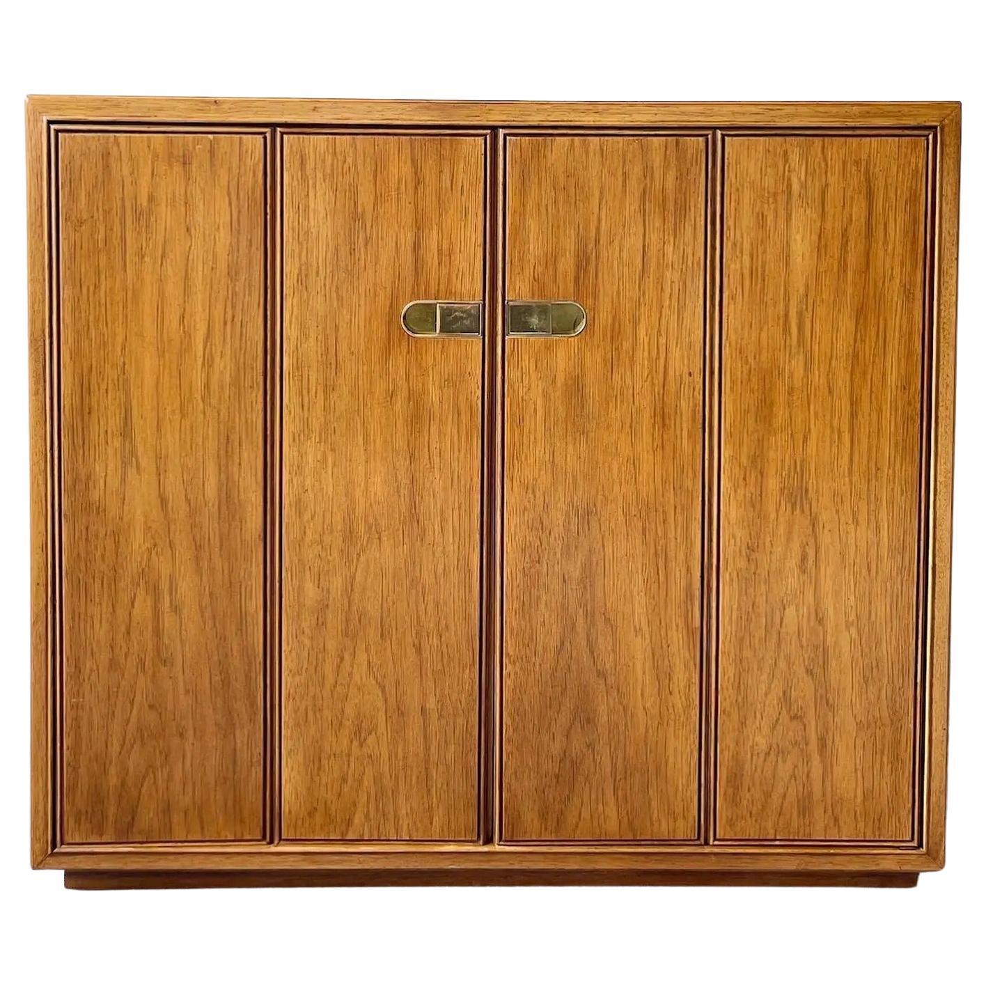 Drexel Declaration Two Part Cabinet at 1stDibs