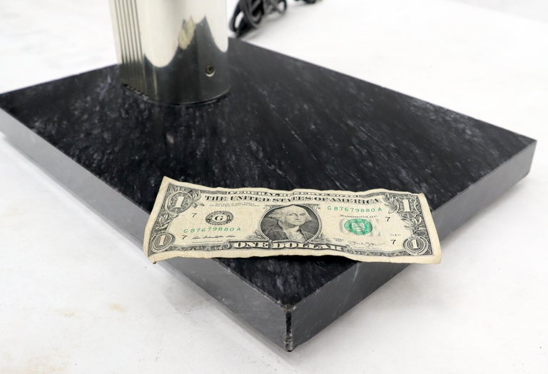 Mid-Century Modern Built in Dimer Architectural "L" Shape Floor Lamp ...