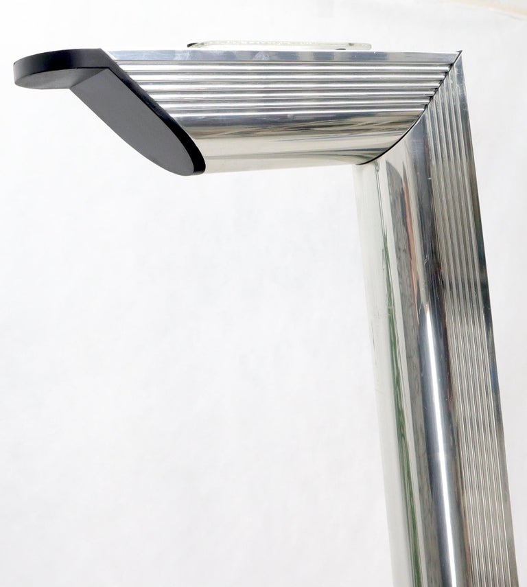 Mid-Century Modern Built in Dimer Architectural "L" Shape Floor Lamp ...