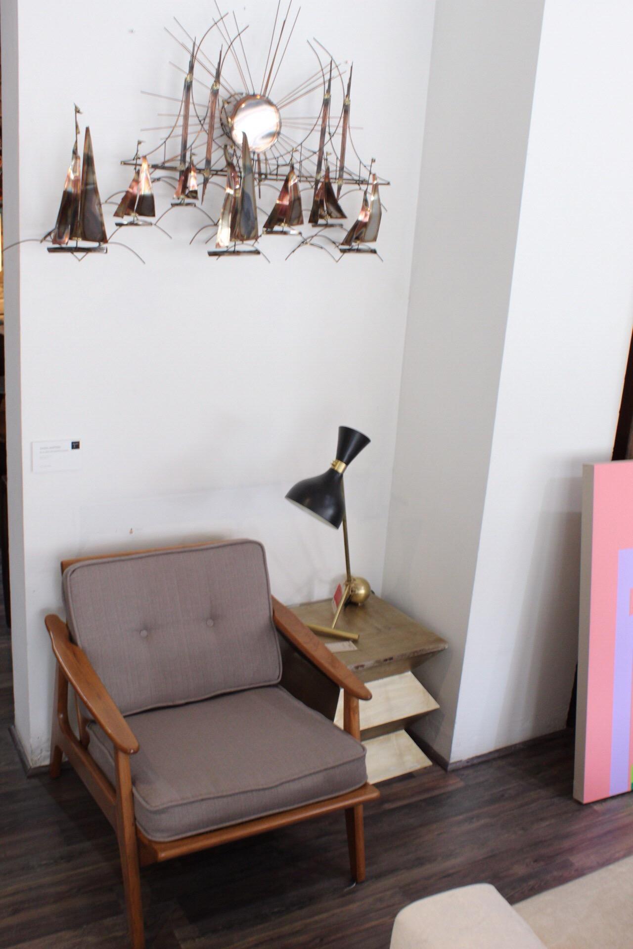 Mid-Century Modern C. Jere Style Wall Sculpture at 1stDibs