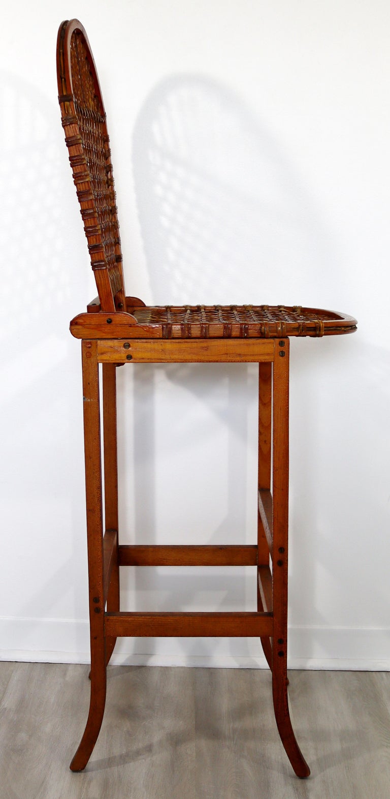 Mid-Century Modern Carl Koch for Vermont Tubbs Sno Shu Bar Stool Raw ...