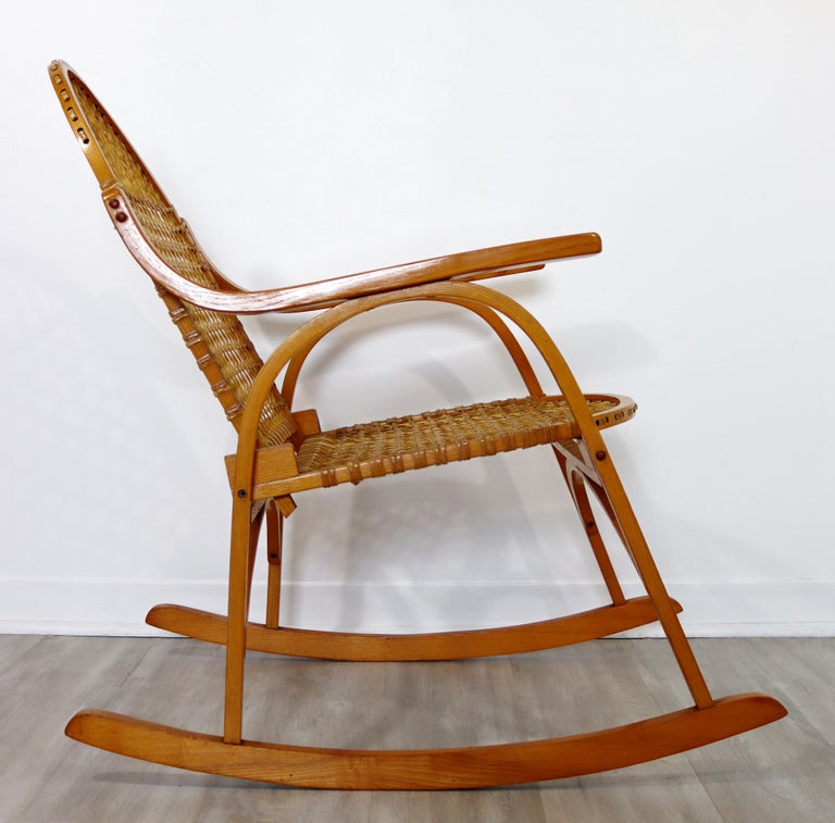 Mid Century Modern Carl Koch for Vermont Tubbs Sno Shu Rocking Chair ...