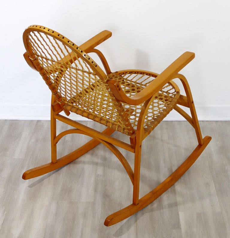 Mid Century Modern Carl Koch for Vermont Tubbs Sno Shu Rocking Chair ...