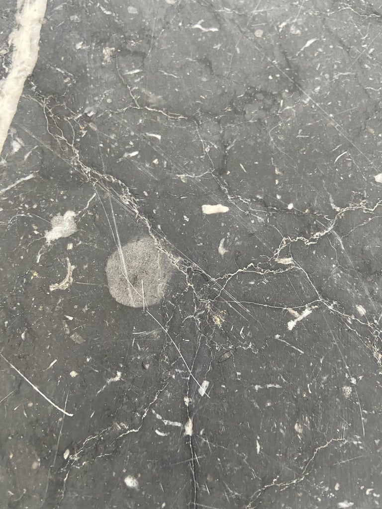 Mid-Century Modern Carlo Scarpa Italian "Argo" Marquina Marble Table ...