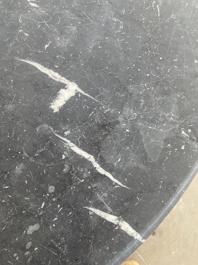 Mid-Century Modern Carlo Scarpa Italian "Argo" Marquina Marble Table ...