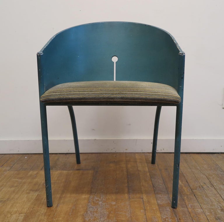 Mid-Century Modern Chair Attributed to Phillip Starck For Sale at 1stDibs