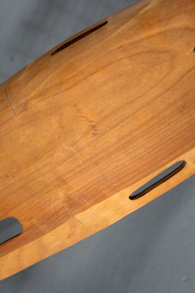 Mid-Century Modern Charles and Ray Eames Wood Leg Splint Sculpture ...