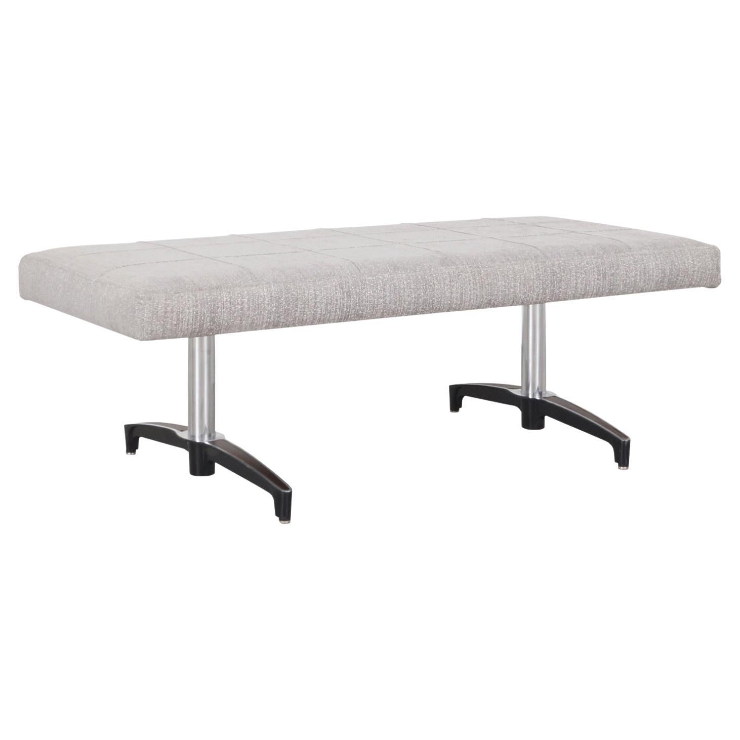 Scrolled Lucite Bench, Mid-Century Modern at 1stDibs