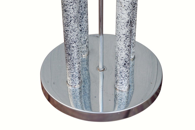 Mid-Century Modern Chrome Floor Lamp For Sale at 1stDibs