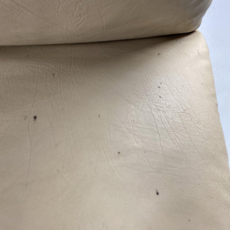 Mid-Century Modern Chrome Tubular Leather Sling Lounge Chair For Sale ...