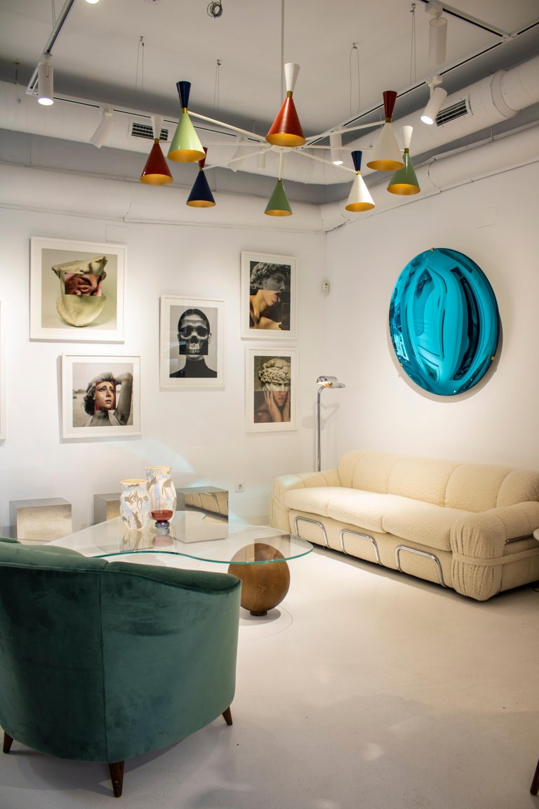 Mid-Century-Modern Chromed Tube`Space Age´Floor Lamp, Italy, 1960 For ...