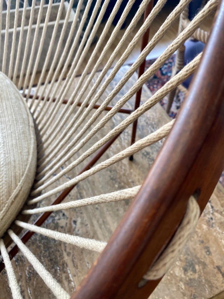 Mid-Century Modern Circle Chair, Greece, Circa 1950s at 1stDibs