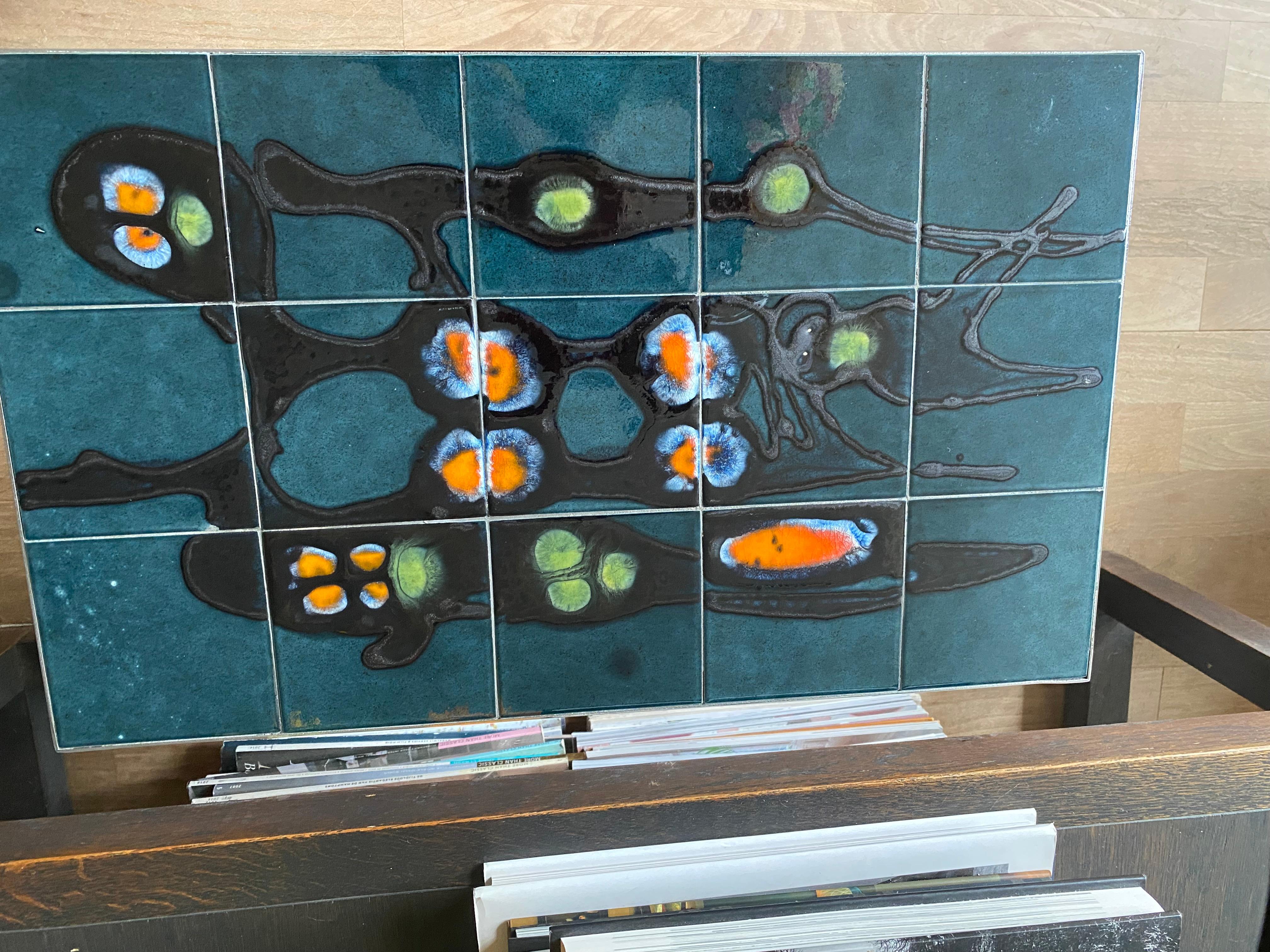 Mid-Century Modern coffee table tiles For Sale at 1stDibs