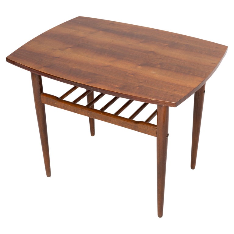 Mid-Century Modern Coffee Table, Vintage, Beechwood, Poland, 1960s For ...