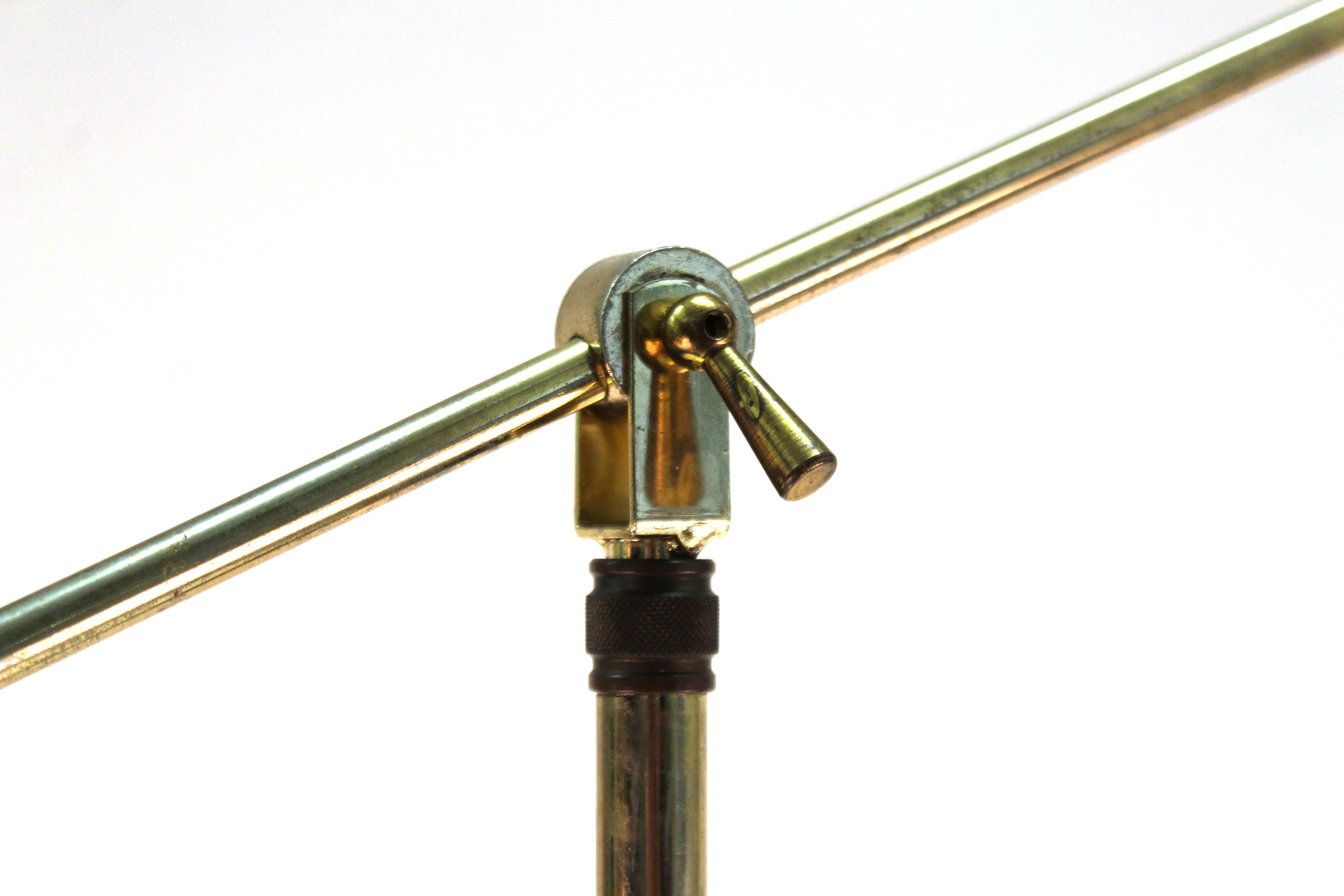 Mid-Century Modern Counterweight Floor Lamp at 1stDibs