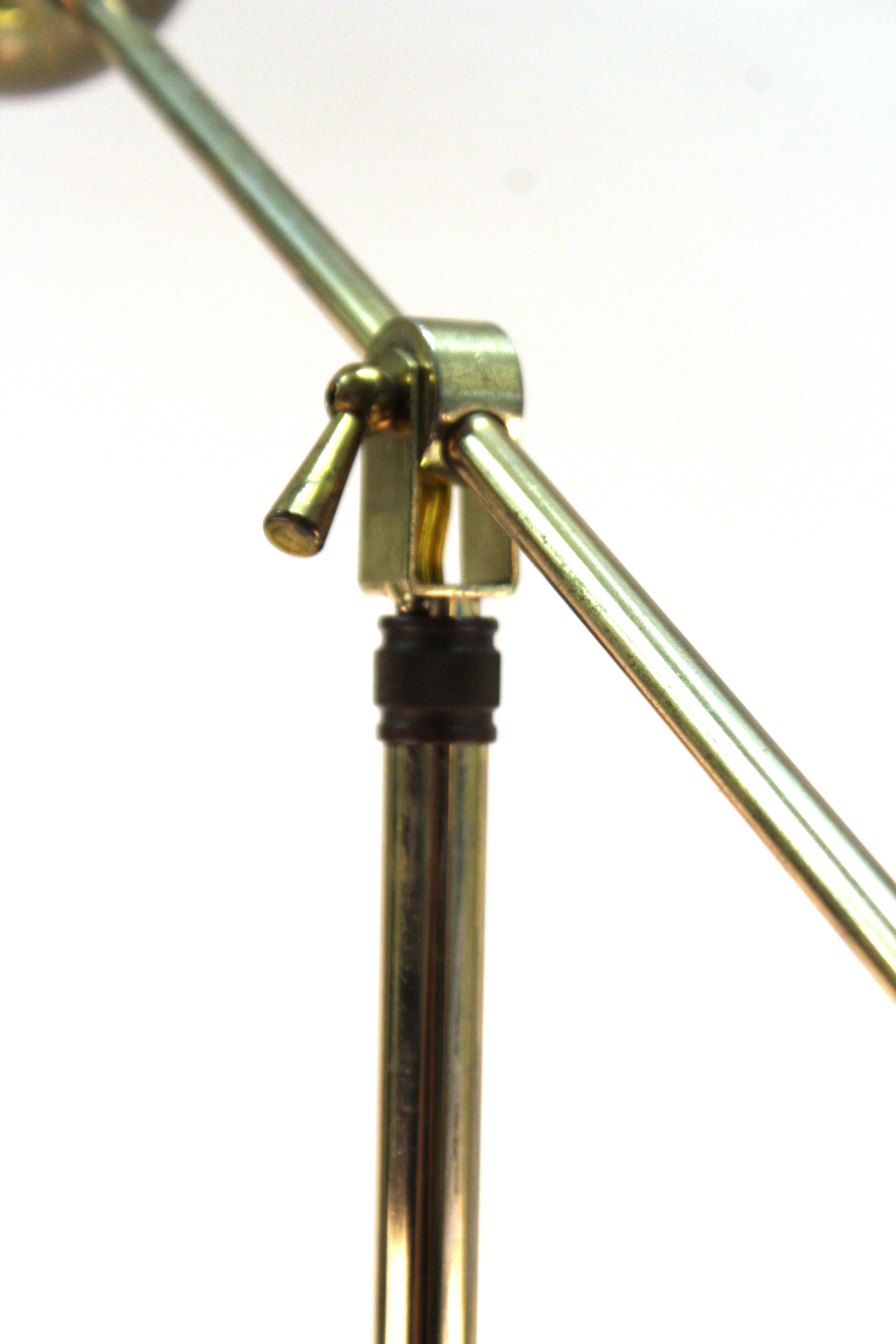 Mid-Century Modern Counterweight Floor Lamp at 1stDibs