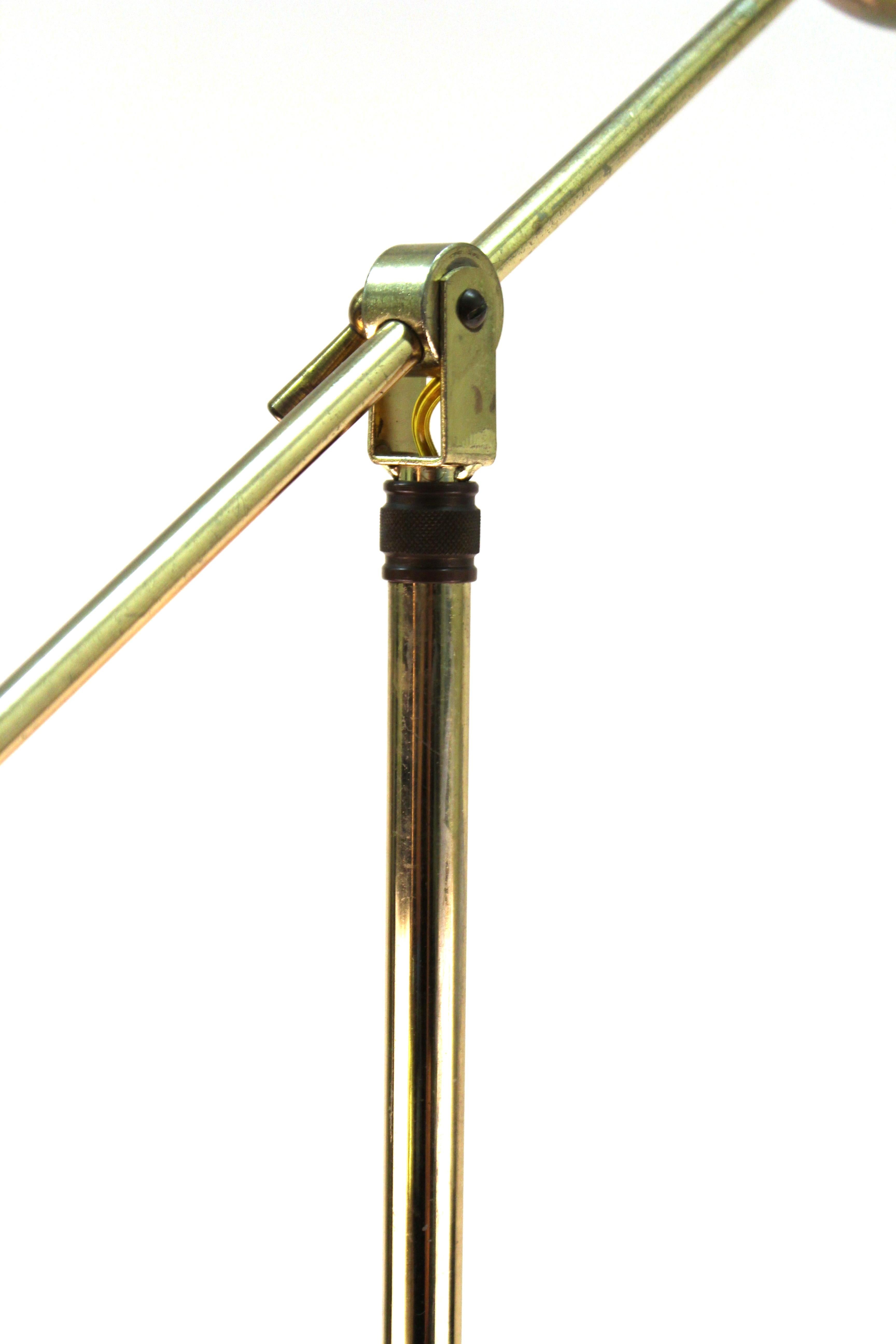 Mid-Century Modern Counterweight Floor Lamp at 1stDibs