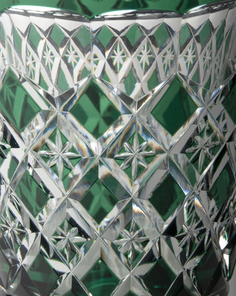 Mid-Century Modern Crystal Vase by Val Saint Lambert For Sale at 1stDibs