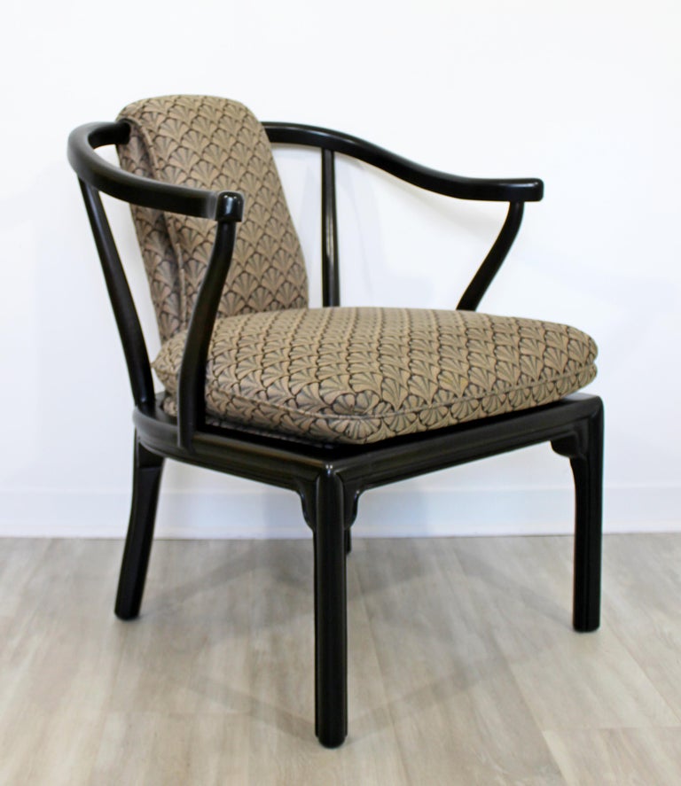 Mid-Century Modern Custom Kraft and Sons Asian Style Lounge Armchair ...